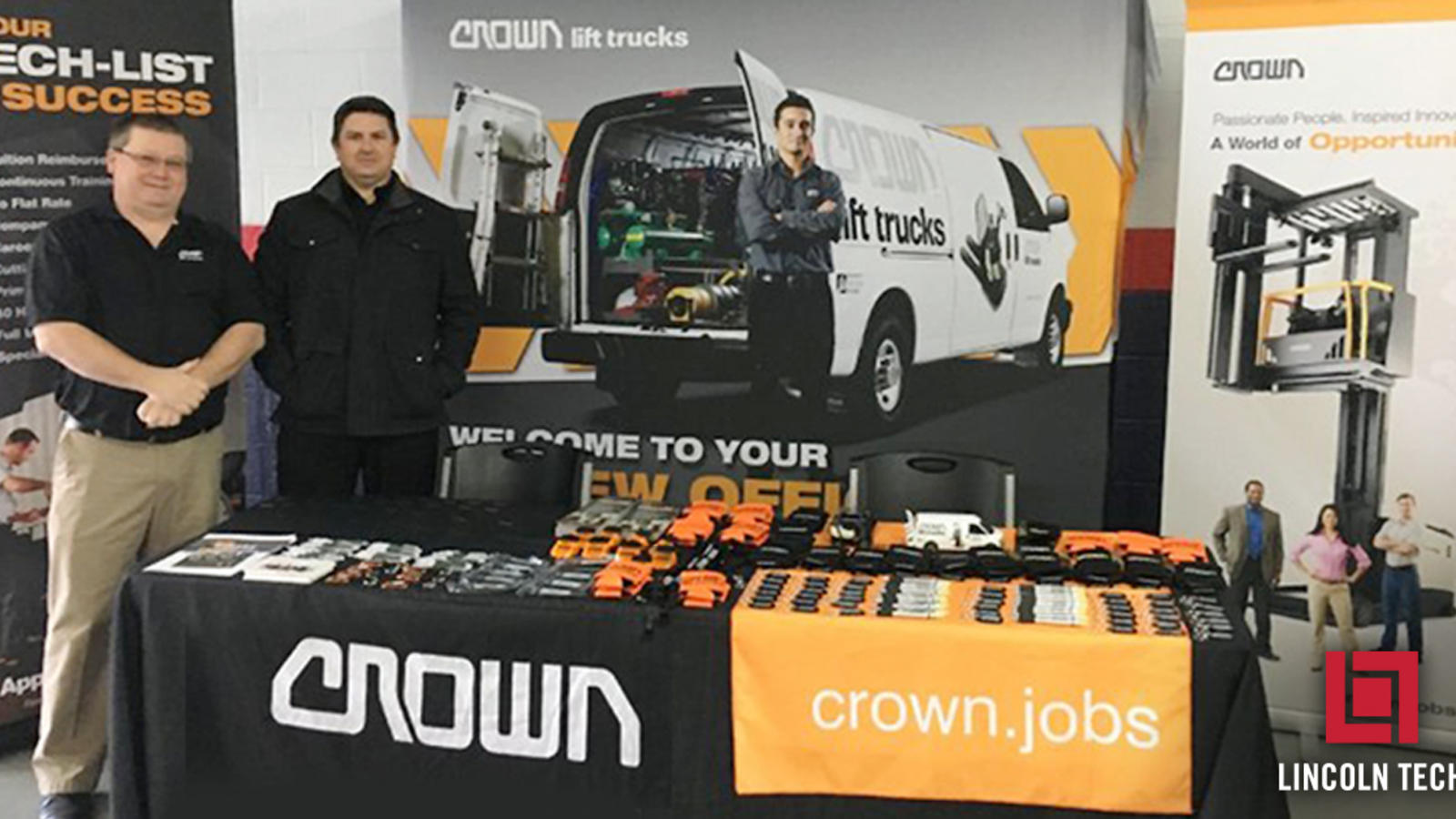 Lincoln Tech and Crown Lift – a Win-Win Partnership